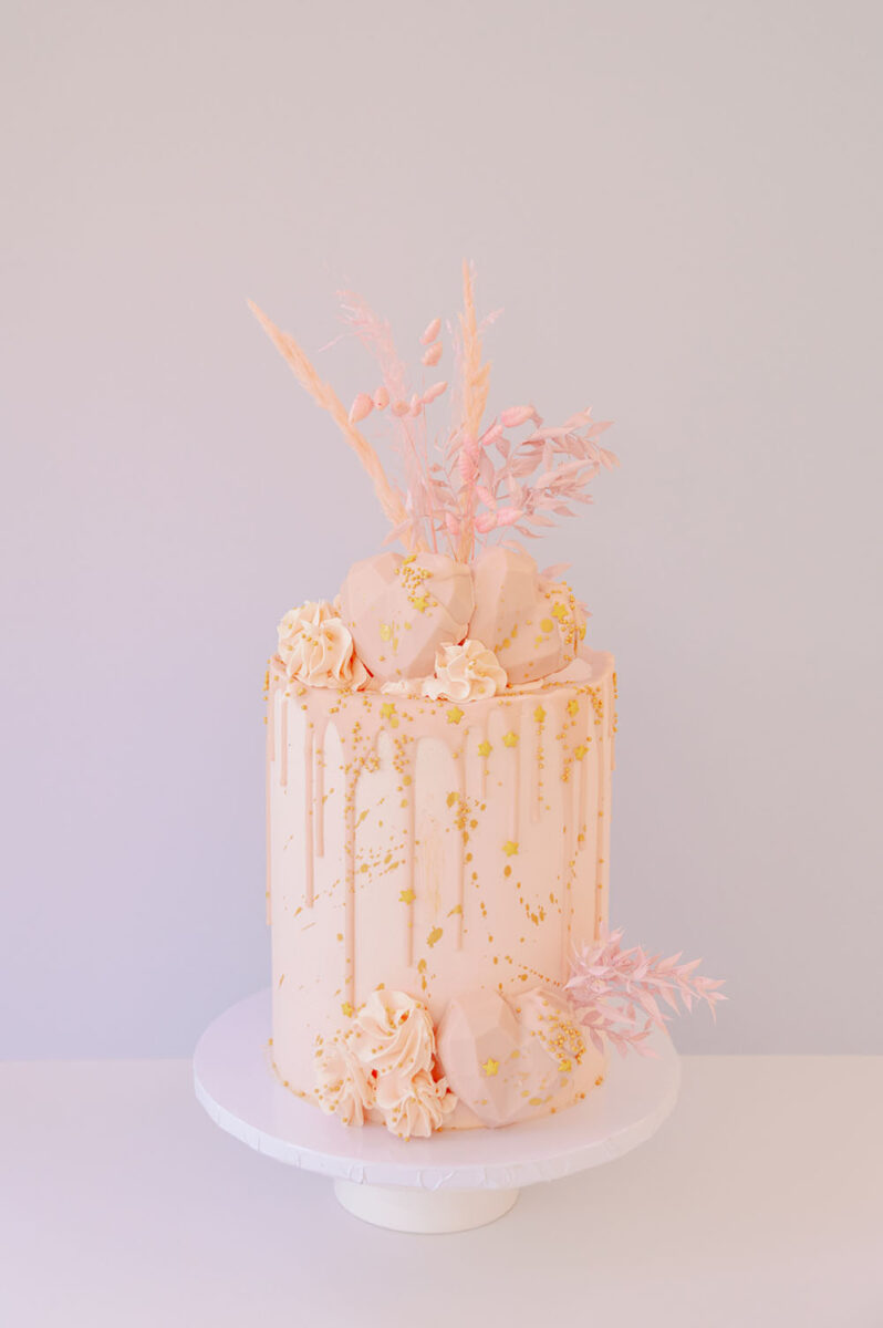 Hearts And Flowers Buttercream Birthday Cake Lindsay Pemberton
